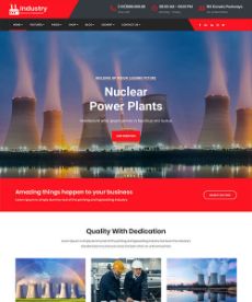 Industry - Factory & Industrial Angular Template