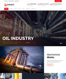 Industry - Factory & Industrial Angular Template