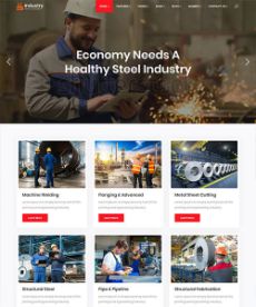 Industry - Factory & Industrial Angular Template