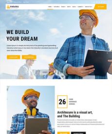 Industry - Factory & Industrial Angular Template